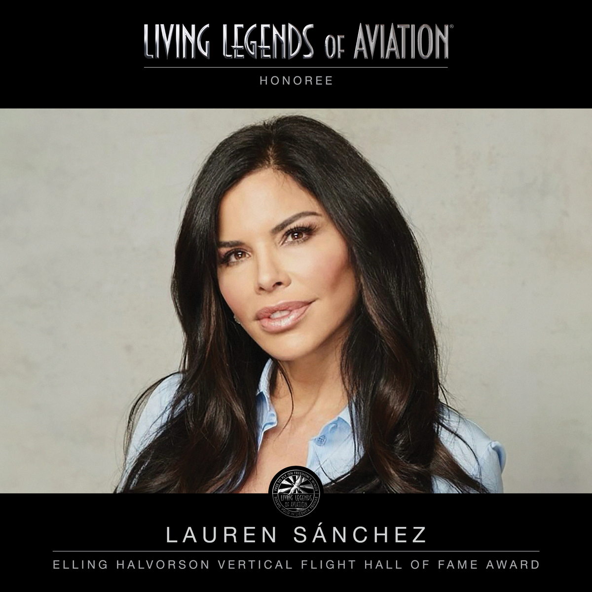 Living Legends of Aviation to honor Lauren Sánchez with Highest Award
